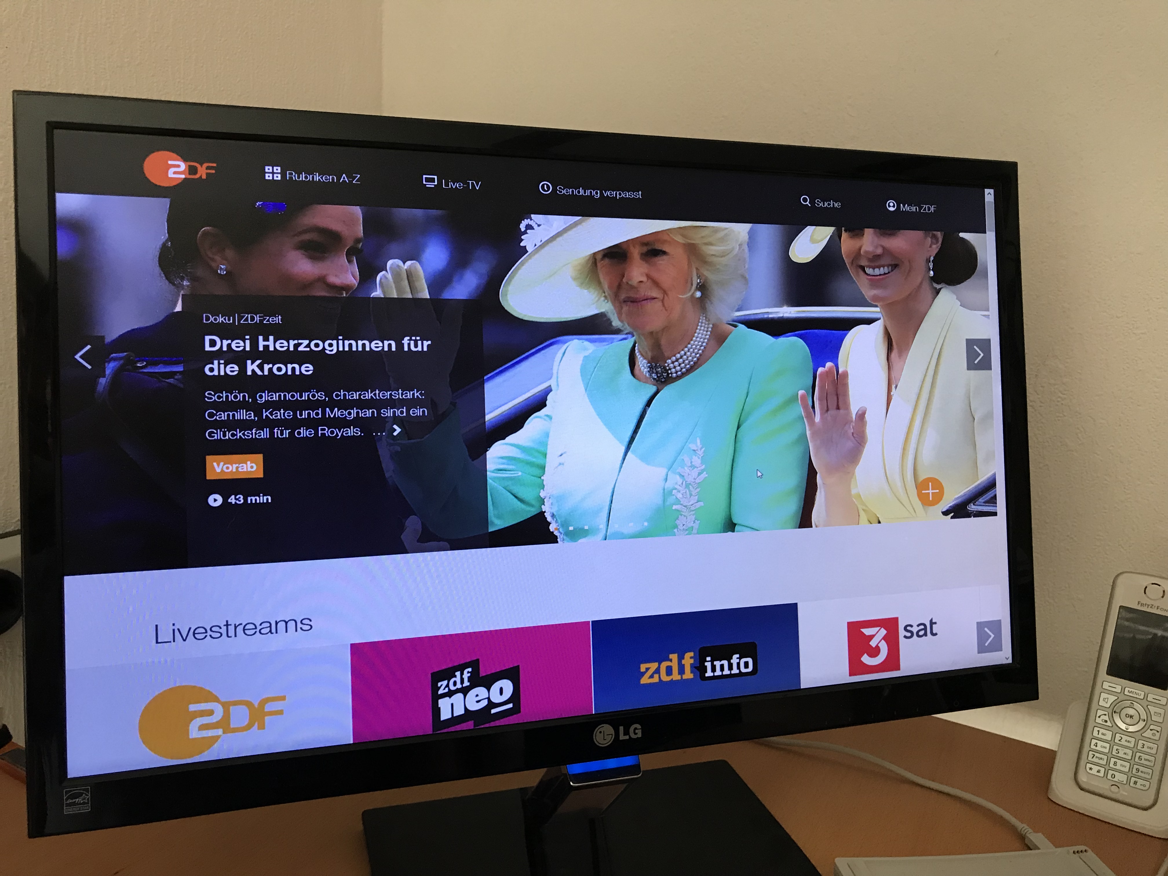 Zu Gast bei ZDF und ARD